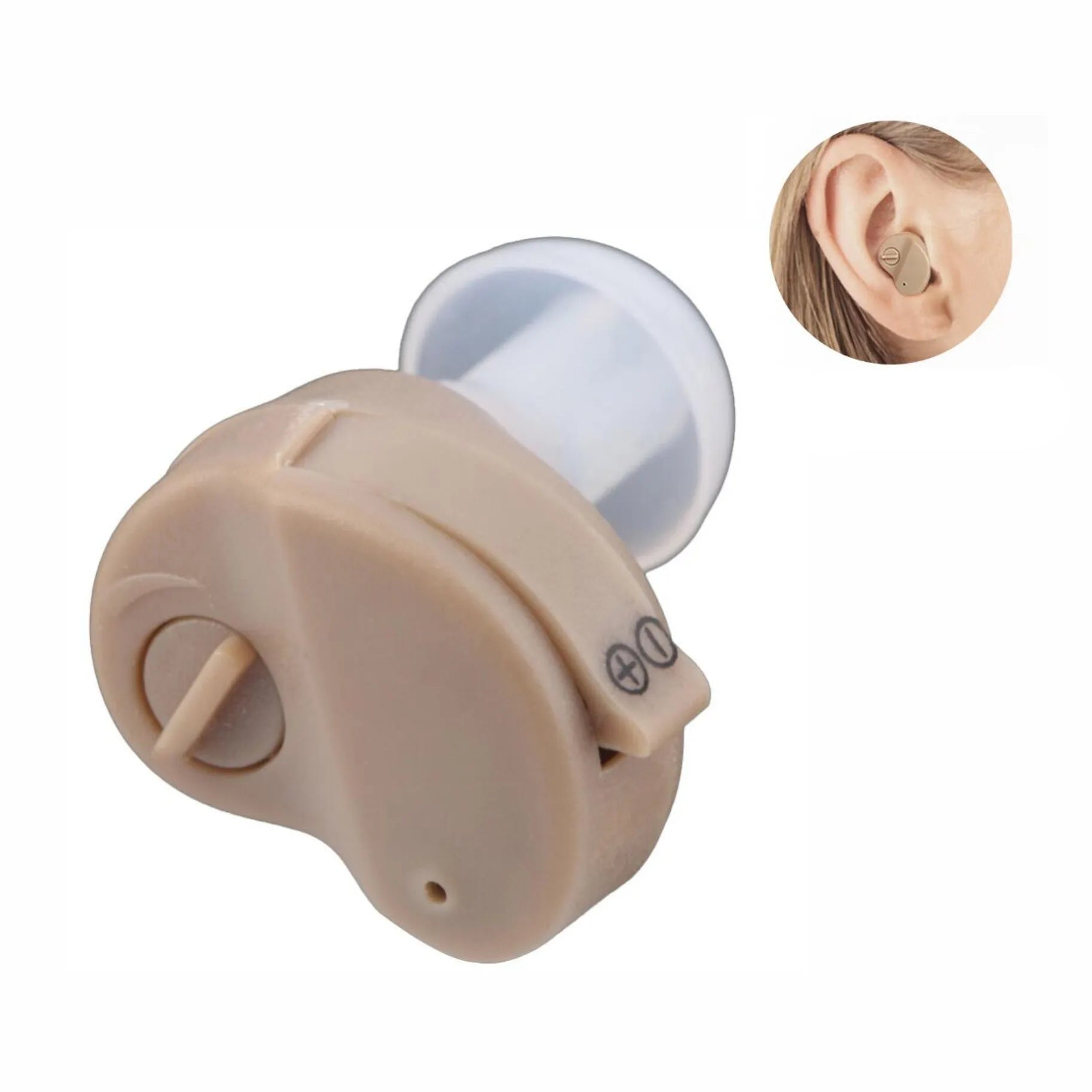 Aparelho Auditivo Invisivel Intra auricular ITE